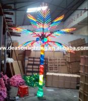 China LED Lighted Palm Tree 3m 100W Outdoor Decorative Garden Light IP65 Waterproof for sale
