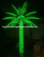 China LED Lighted Palm Tree 4.5m 150W Outdoor Decorative Landscape Lighting for sale