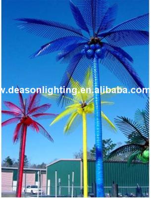 China 2016 Promotion China made Led artificial coconut tree, outdoor led palm tree light for dec for sale