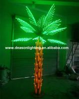 China Outdoor LED Palm Tree Light 3m Height 50W IP65 Waterproof for Holiday Decoration for sale