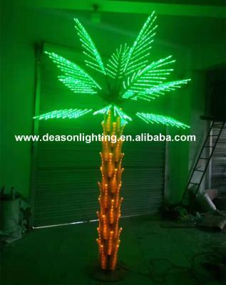 China Outdoor LED Palm Tree Light 3m Height 50W IP65 Waterproof for Holiday Decoration for sale
