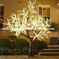 China LED Cherry Blossom Tree Light 3m Height 2880 LEDs IP65 Outdoor Decorative for sale
