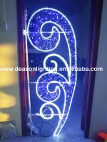 China LED Christmas Street Pole Motif Light 60W 1.6m Outdoor Holiday Decoration for sale