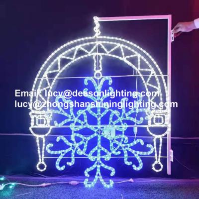 China christmas pole decorations lights for sale