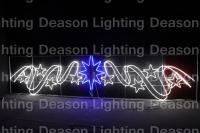 China led decoration street christmas star lights for sale