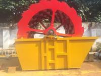 China Quartz Kinetic Small Sand Washing Machine Bucket Cleaning Wheel for sale