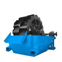 China Wheel Solid Waste River Sand Washing Machine Portable Aggregate Wash Plant for sale