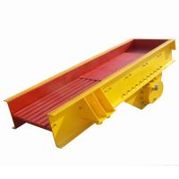 China Tray Linear Vibratory Feeder Vibrating Screen Feeder In Coal Handling Plant for sale