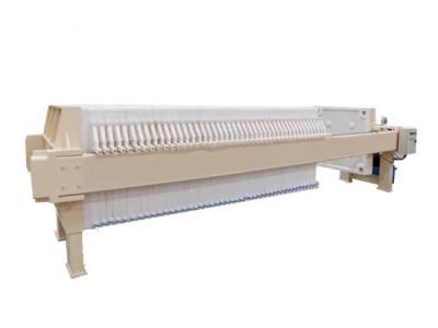 China 4kw Membrane Filter Press For Palm Oil Sunflower Coconut Oil Single Chamber Feeding for sale