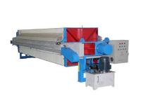 China 4kw Small Hydraulic Filter Presses For Sludge Treatment Chamber Plate Filter Press for sale