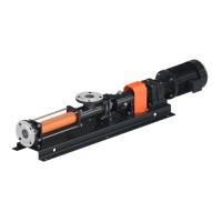 China B Type Bearing Housing Industrial Screw Pump for Vacuum Applications 400m3/h 4.8MPa for sale