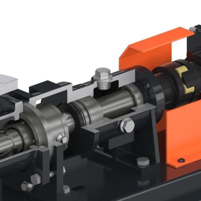 China ExdIIBt4 Screw Pump 323kg 22kw High Viscosity ≤400m3/h Flow Rate Positive Displacement for sale