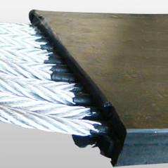 China Steel Cord Conveyor Belt ST630-ST5400 High Tensile Strength 800-2800mm Width for sale
