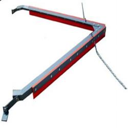 China V Shaped Polyurethane Plow Belt Cleaner High Abrasion Resistant for Belt Width 400-2400mm for sale