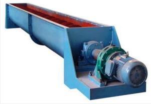 China LS U Trough Screw Conveyor Machine Auger Shaftless or Shaft 200-500mm Diameter for sale
