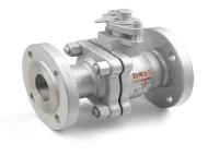 China DN50-DN1200 Eccentric Semi Ball Valve Top Entry Metal Seated Industrial Ball Valve for sale