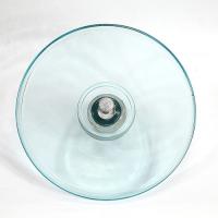 China Disc Type Porcelain Suspension Insulator 1000KV Blue Green Glass Power Line Insulators for sale