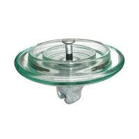 China Toughened Disc Glass Suspension Insulator U70B 10KV-330KV High Voltage Electrical Insulator for sale