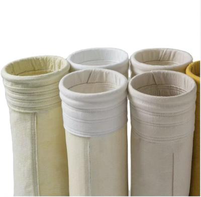 China Aramid Needle Felt Filter Cloth 500 gsm High Temperature Dust Collection Bags for sale