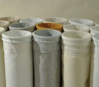 China Fiberglass Filter Bags 240°C High Temperature Dust Collector Needle Felt 760g/m2 for sale