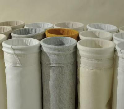 China Fiberglass Filter Bags 240°C High Temperature Dust Collector Needle Felt 760g/m2 for sale