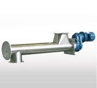 China LS Type Shaftless Screw Feeder Stainless Steel Auger Conveyor 200mm to 500mm Diameter for sale