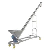China GX Type Tubular Screw Conveyor Inclined Screw Conveyor 60 Degree Hopper Feeder for sale