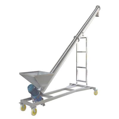 China GX Type Tubular Screw Conveyor Inclined Screw Conveyor 60 Degree Hopper Feeder for sale