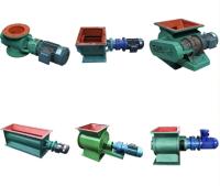 China Carbon Steel Rotary Airlock Valve 20-50 t/h for Dust Collector Discharge for sale