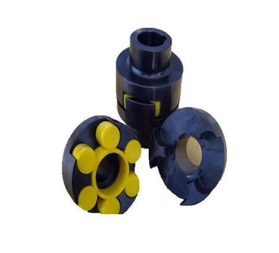 China LMS Type Plum Blossom Coupling Elastic Flexible Coupling 25-12500 Nm 8500-1500 rpm for sale