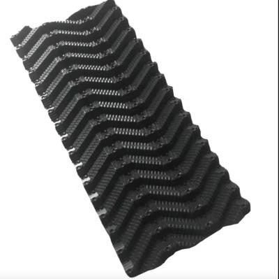 China PVC S Wave Cooling Tower Fill 0.35mm Thickness 30mm Pitch Industrial Counter Flow Filler for sale