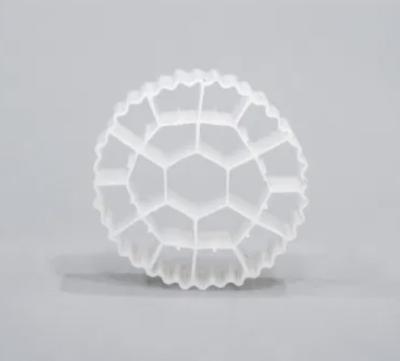 China Plastic MBBR Carrier Media 25mm Moving Bed Biofilm Reactor Filter for Water Treatment for sale