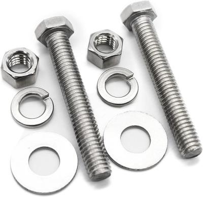 China GB Stainless Steel Hex Head Bolts M10-M100 Hexagon Bolts 20-500mm Length for sale