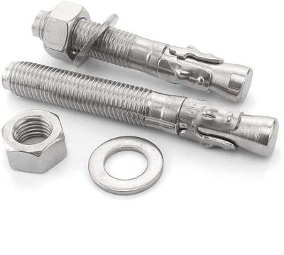 China Stainless Steel Concrete Expansion Anchor Bolts 304 316 Light Pole M6 M48 for sale