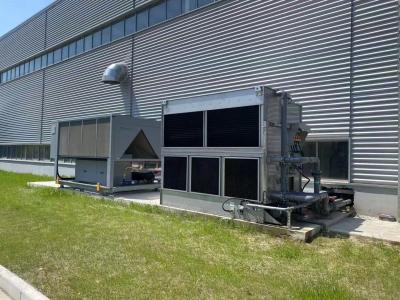 China Induced Draft Crossflow Closed Loop Cooling Tower 30 to 366 Nominal Tons for sale