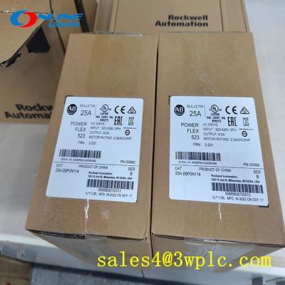 China 25A-D6PON114 Allen Bradley Allen Bradley  PowerFlex 523 2.2kW (3Hp) AC Drive for sale