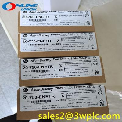 China 20-750-ENETR Allen Bradley Dual-port EtherNet/IP Option Module for sale