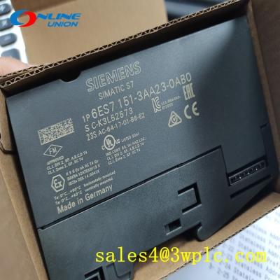 China 6ES7151-3AA23-0AB0 SIEMENS  Interface Module IM 151-3 PN ST for sale