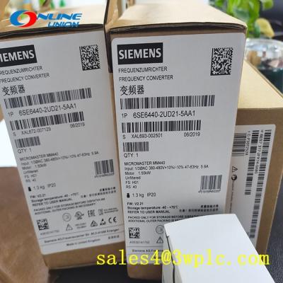 China 6SE6440-2UD21-5AA1 SIEMENS MICROMASTER 440 Inverter Drive for sale