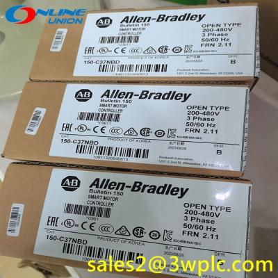 China 150-C37NBD Allen Bradley SMC-3 37A Smart Motor Controller for sale