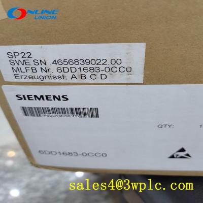China 6DD1683-0CC0 SIEMENS SIMADYN D POWER SUPPLY UNIT for sale