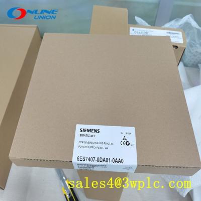 China 6ES7407-0DA01-0AA0 SIEMENS  Power Supply PS407 4A for sale