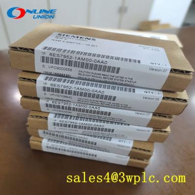 China 6ES7952-1AM00-0AA0 SIEMENS  RAM Memory Card For S7-400 for sale