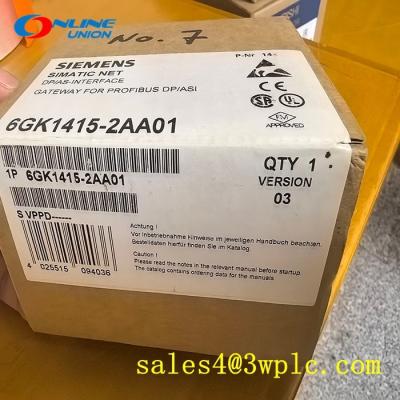 China 6GK1415-2AA01 SIEMENS DP/AS-INTERFACE LINK 20 E for sale