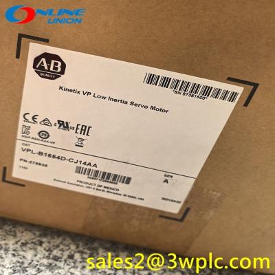 China VPL-B1654D-CJ14AA 400V Allen Bradley Kinetix VP Low Inertia Servo Motor for sale