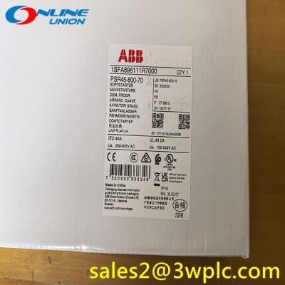 China 1SFA896111R7000 Power Saving ABB Soft Starter With Built-In Bypass  3 X Potentiometers for sale