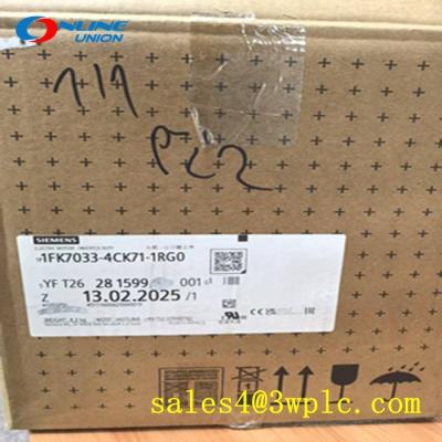 China 1FK7033-4CK71-1RG0 SIEMENS  0.5 KW  SIMOTICS S Synchronous Motor 1.3 Nm for sale
