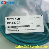 China OP-88302 KEYENCE 5m Ethernet Cable NFPA79 Compliant Right Angle Connector for sale