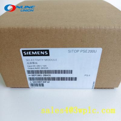China 6EP1961-2BA31 SIEMENS  24 V DC Buffer Module for sale