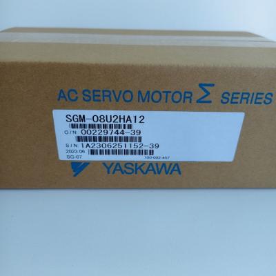 China Servo Motor YASKAWA Parts YASKAWA SGM-08U2HA12 For Industrial Automation Scenarios for sale